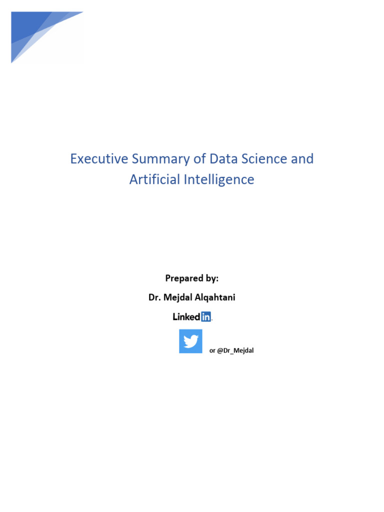 Data - Science and - Artificial - Intelligence | PDF | Matrix (Mathematics) | Bias Of An Estimator