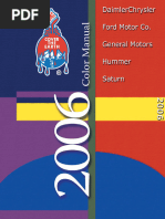 Fender Color Chart | PDF | Red | Color