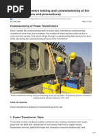 Siemens Ductor Test Method Statement | PDF | Electrical Resistance And ...