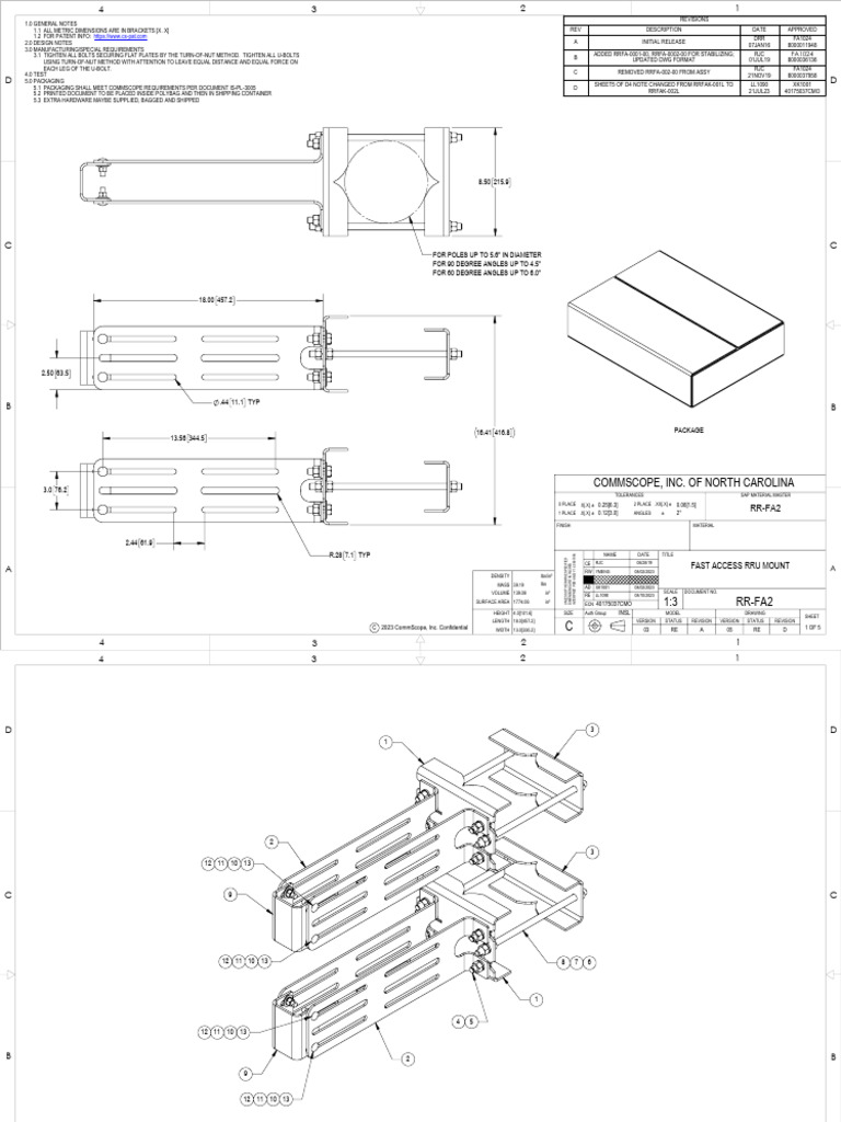 Commscope RR-FA2 | PDF | Screw