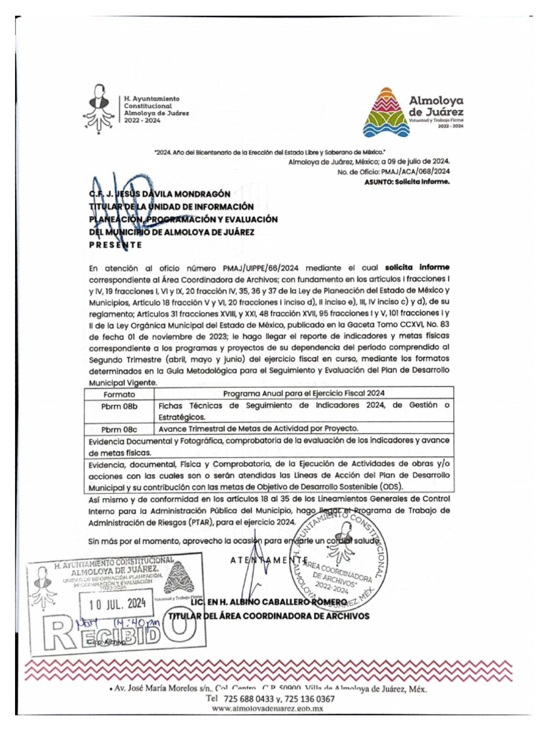 A00 137 Acusé | PDF