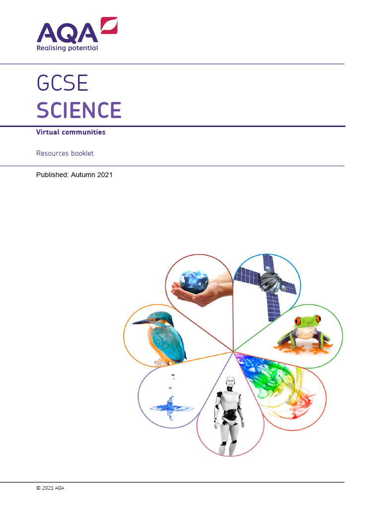 Aqa Gcse Science Hub Autumn21 Resources | PDF | Experiment | Hypothesis