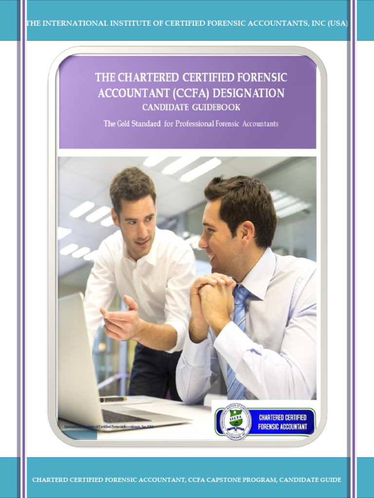 The IICFA CCFA Credential - Candidate Guide | PDF | Accountant | Accounting