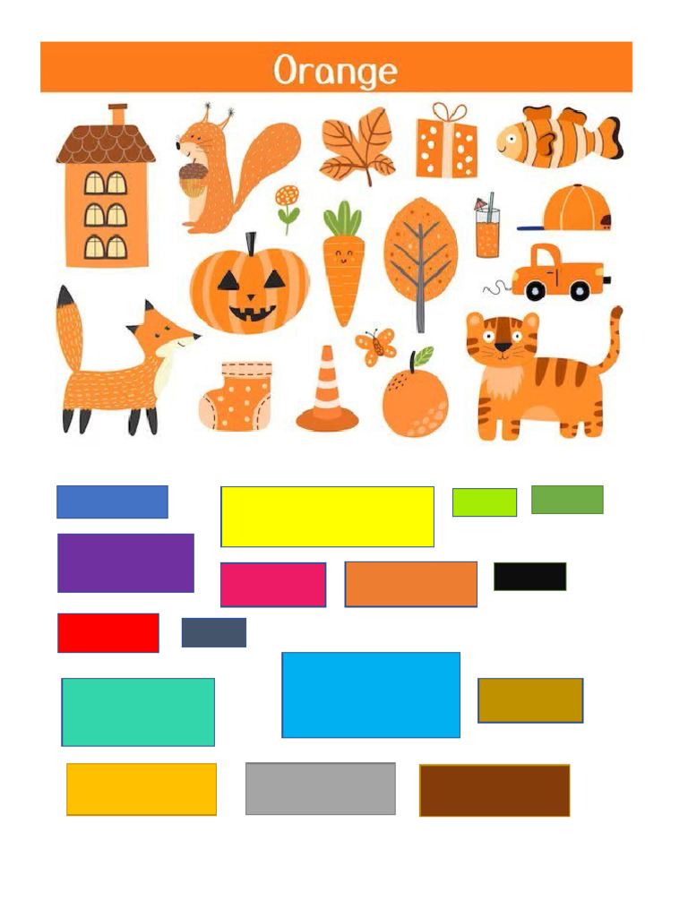 Color Naranja Imprimir | PDF