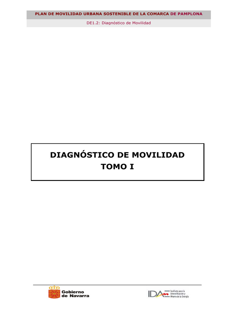 Diagnostico TOMOI IndiceyCapitulos1 53 | PDF | Peatonal | Transporte