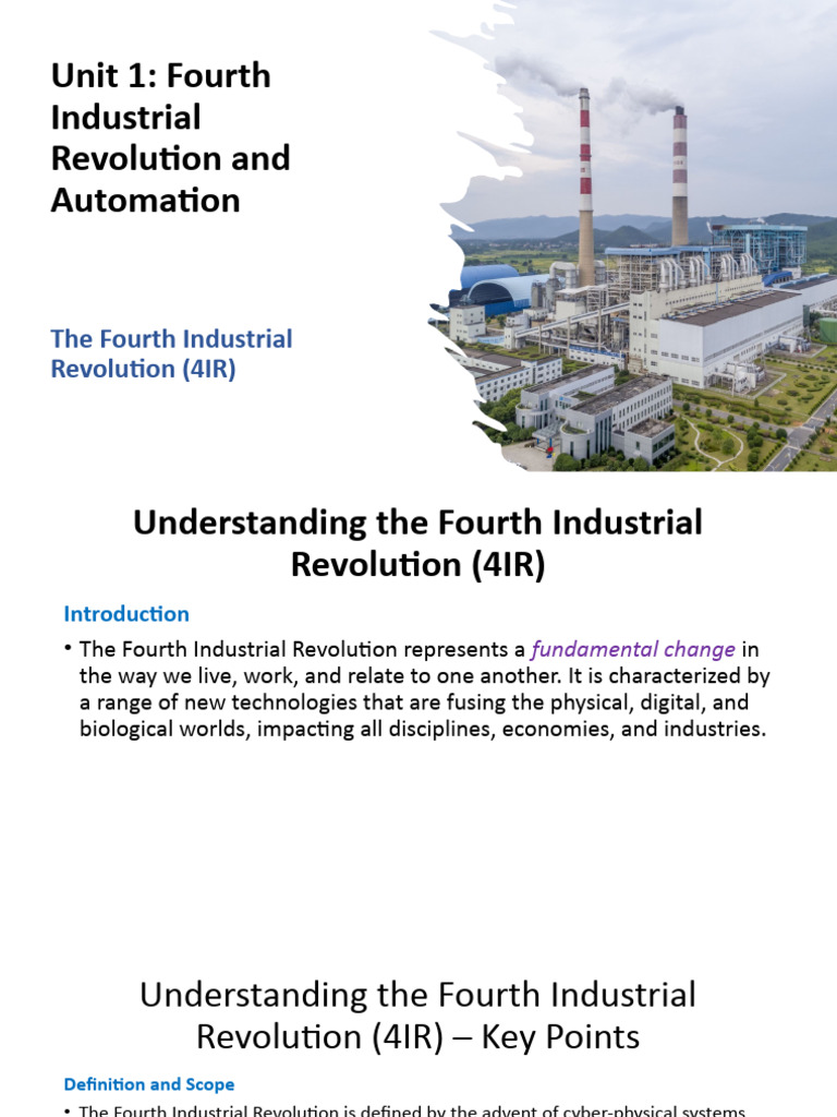 Understanding the Fourth Industrial Revolution | PDF | Internet Of ...