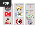 Triptico de Primeros Auxilios | PDF | Salud y bienestar | Medicina
