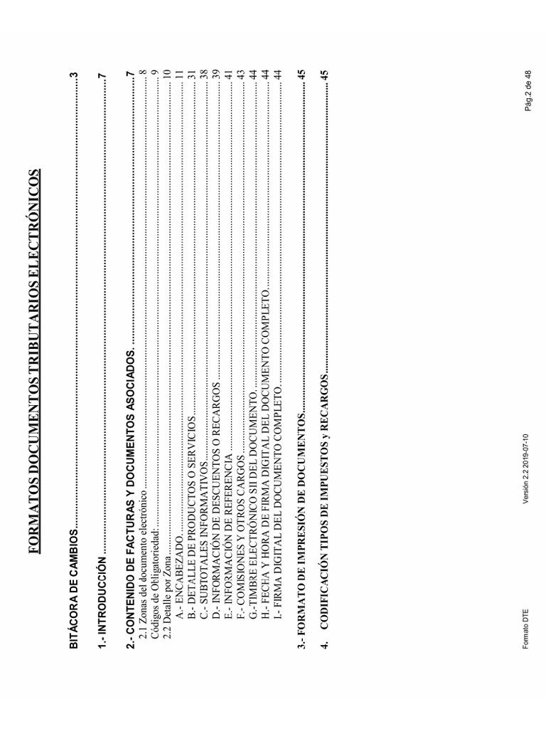 Formato Dte 2 | PDF
