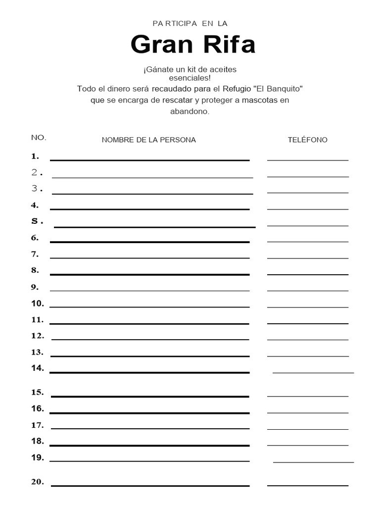 RIFA | PDF | Cocina, comidas y vino | Hogar, jardinería y bricolaje