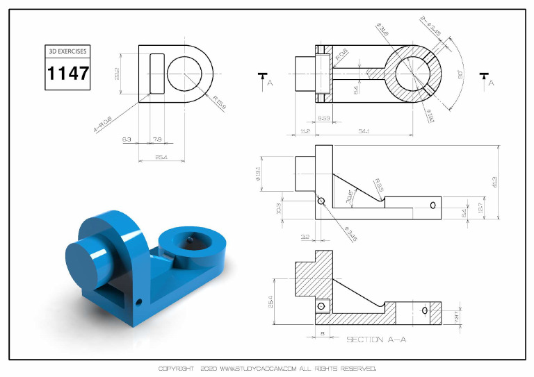 3D Cad Exercises | PDF