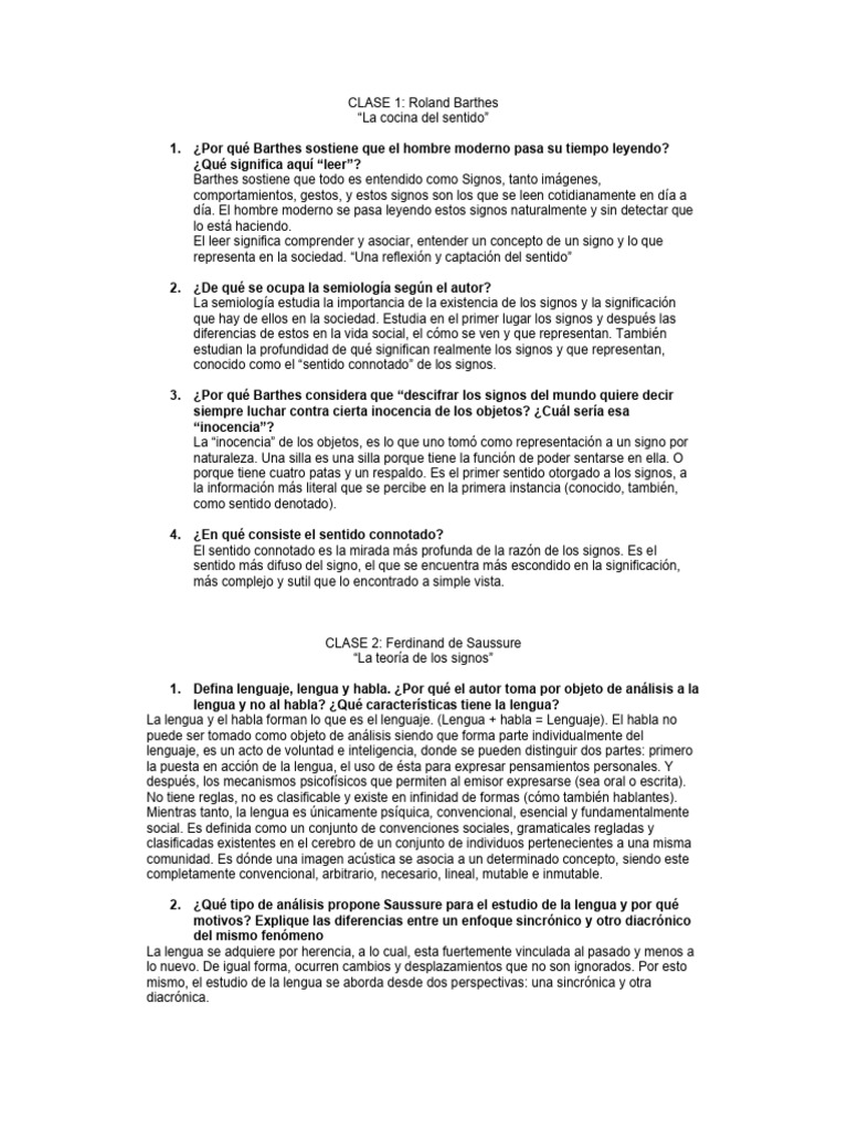 Preguntas Comunicación 1 - Devalle | PDF | Metáfora | Semiótica Preguntas Comunicación 1 - Devalle | PDF | Metáfora | Semiótica