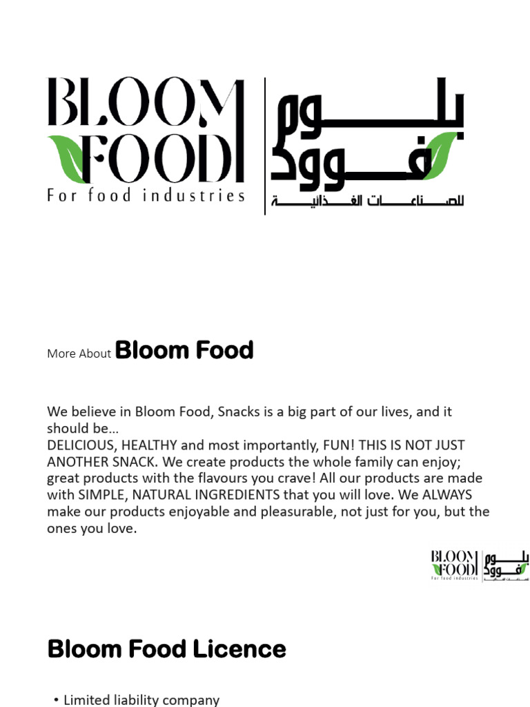 Bloom Food 2024 | PDF | Foods | Cuisine