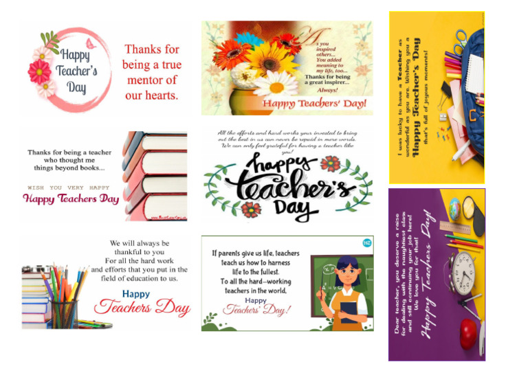 Teachers Day | PDF