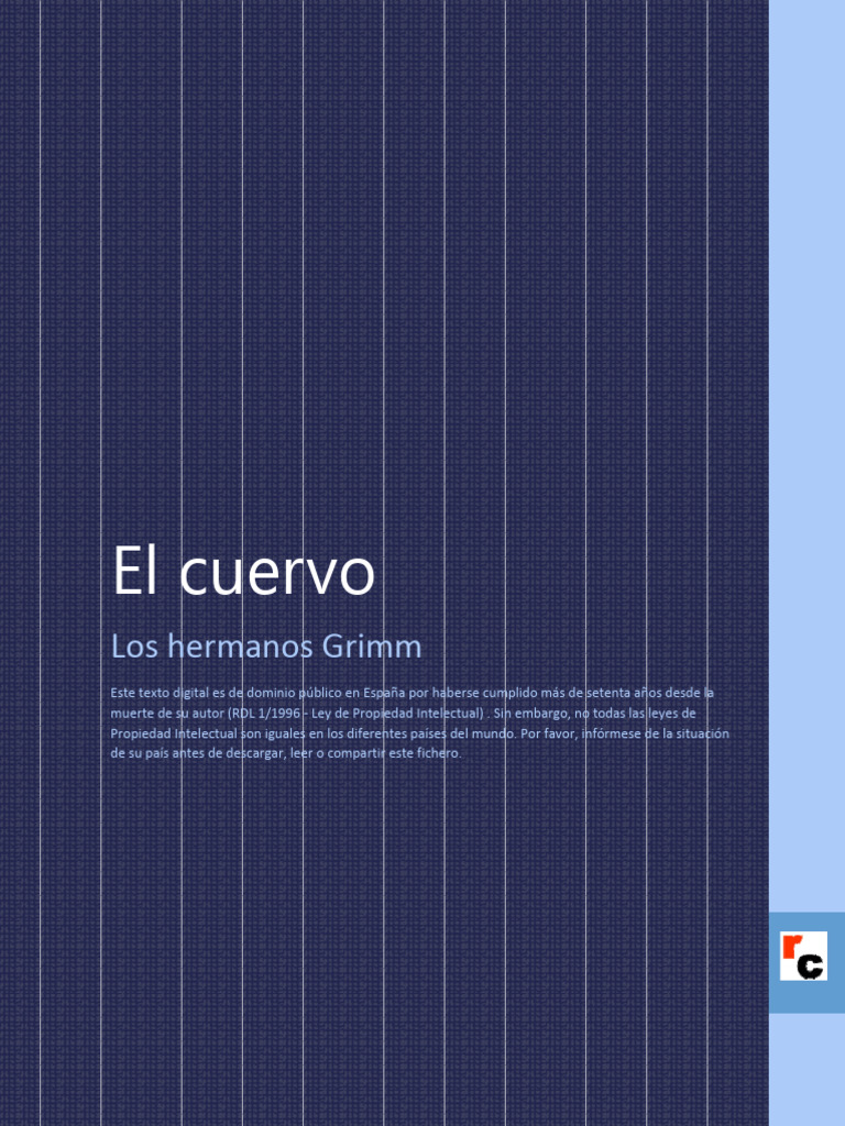 El Cuervo | PDF | Hermanos Grimm