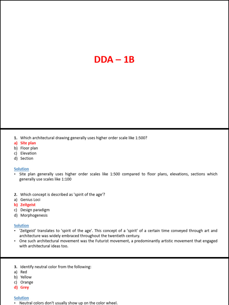 Dda - 1B | PDF | Composition (Visual Arts) | Color