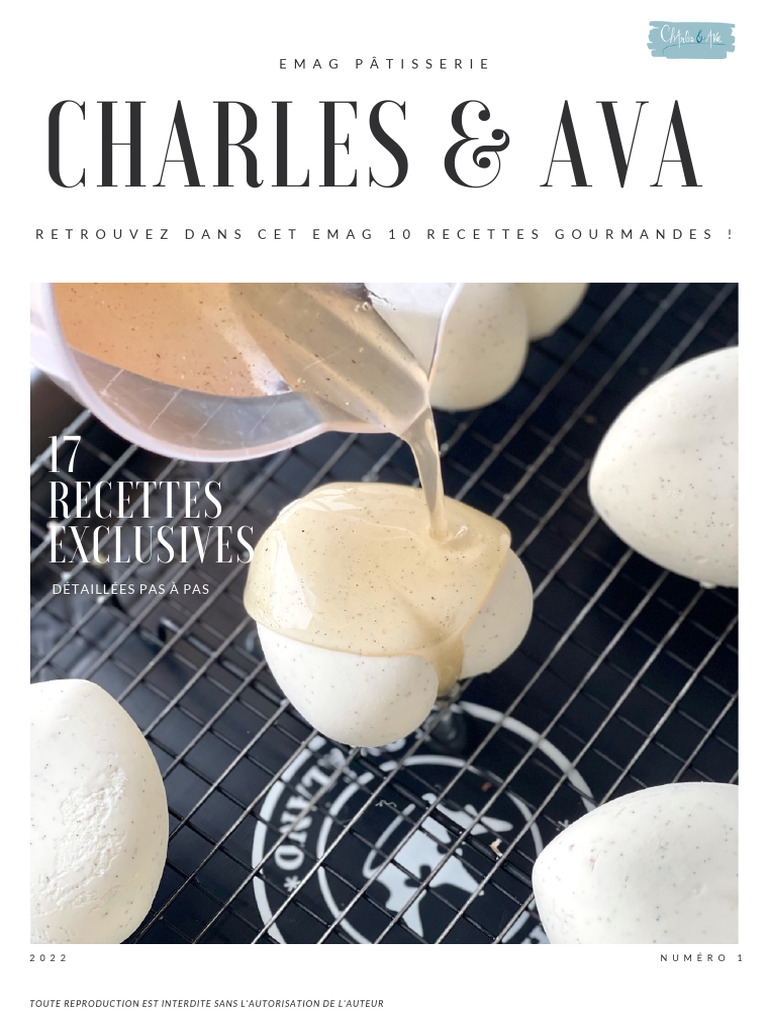 Recettes Gourmandes de Charles & Ava | PDF | Chocolat | Meringue