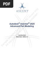 Chapter 1 - Introduction To Autodesk Inventor - 2024 | PDF | Menu (Computing) | Software