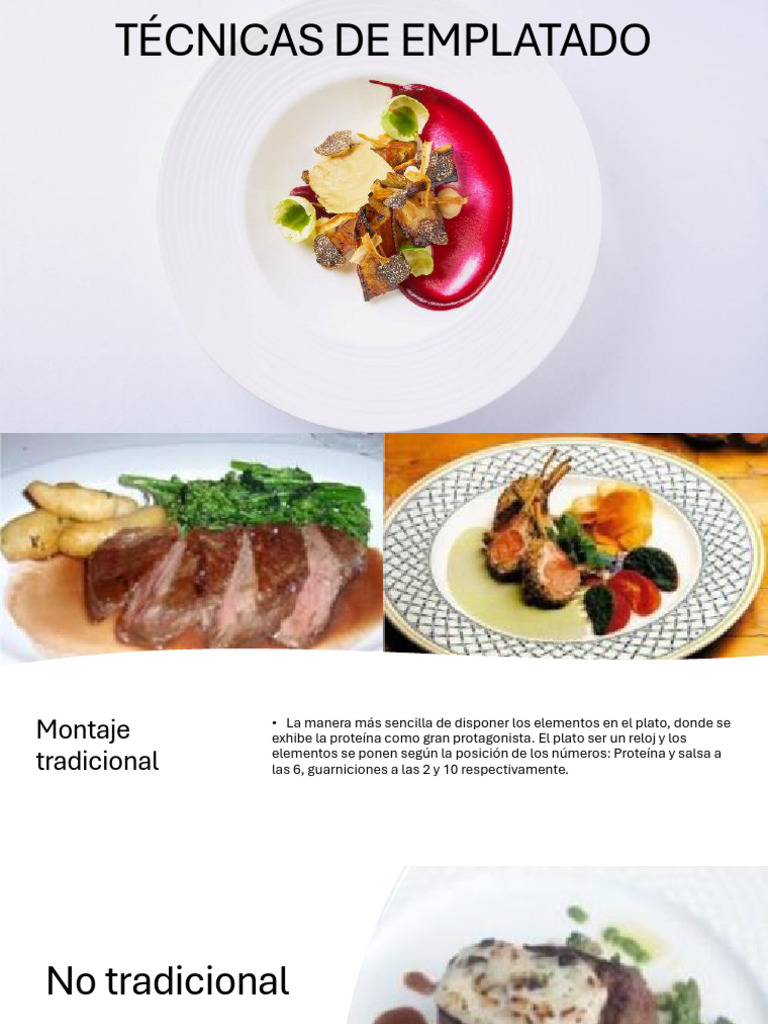 Técnicas de Emplatado Creativo | PDF | Salsa