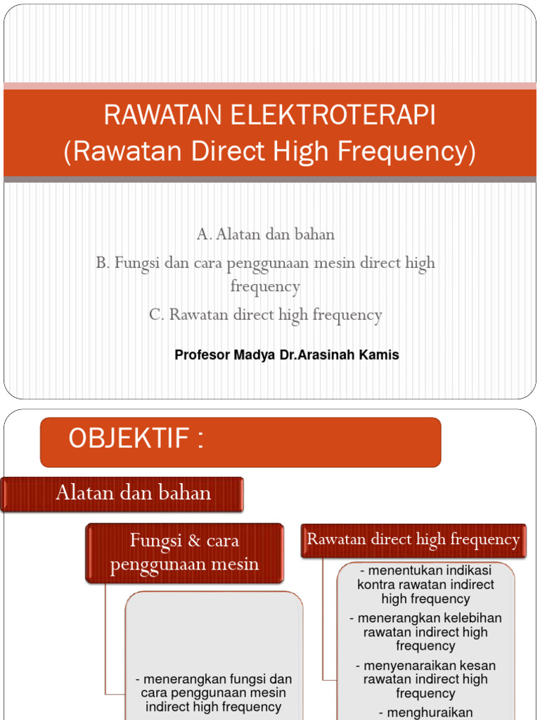 2022 Rawatan Direct High Frequency | PDF | Pengembangan Diri