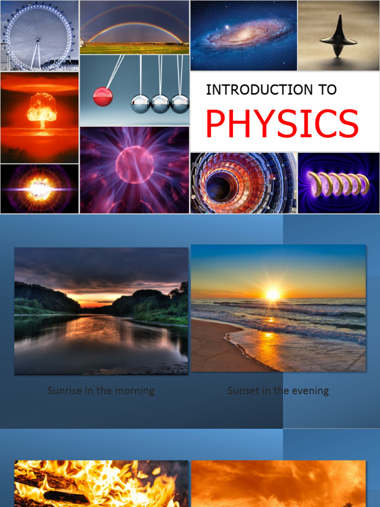 Introduction to Physics Concepts | PDF | Physics | Mechanics