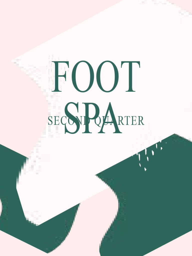 2 - Foot Spa Tools and Supplies | PDF | Wax | Spa