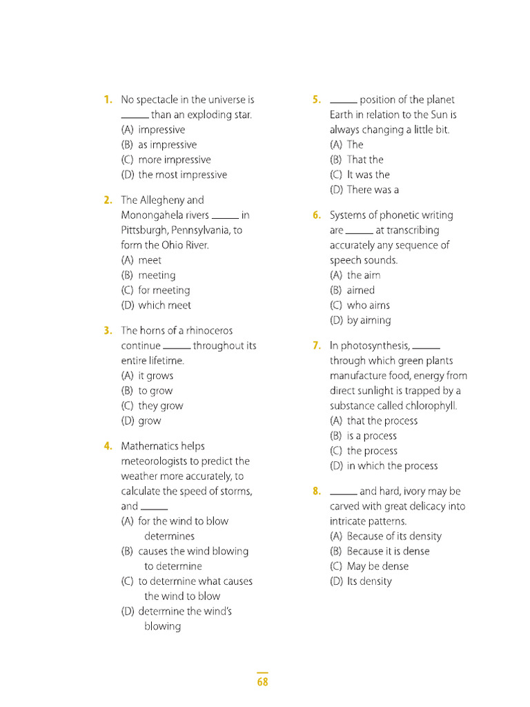 TOEFL Practice Test 2 | PDF