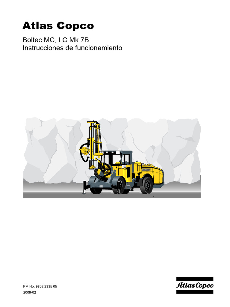 9852 2335 05 Operators Instructions Boltec MC, LC MK 7B | PDF | Tecnología