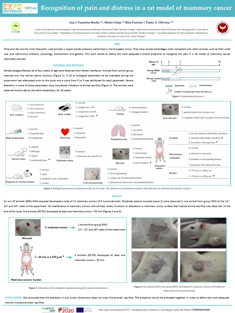 A02-Pc-Recognition of Pain and Distress in A Rat Model of Mammary ...