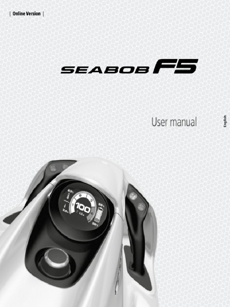 SEABOB-F5 Manual en | PDF
