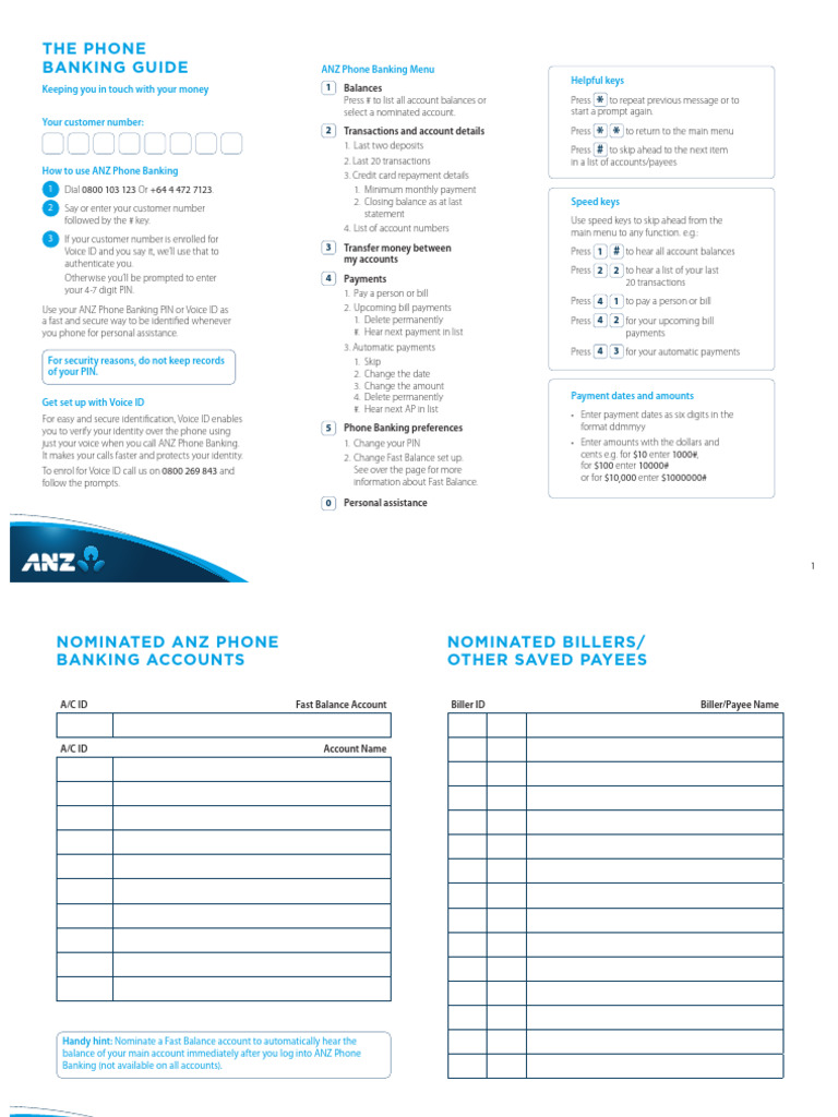 How-to-Guide-Phone-Banking | PDF | Payments | Personal Identification ...