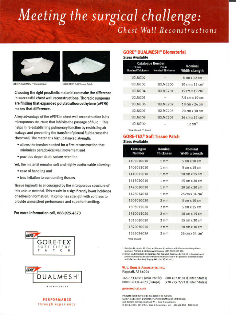 Ficha T Dualmesh | PDF