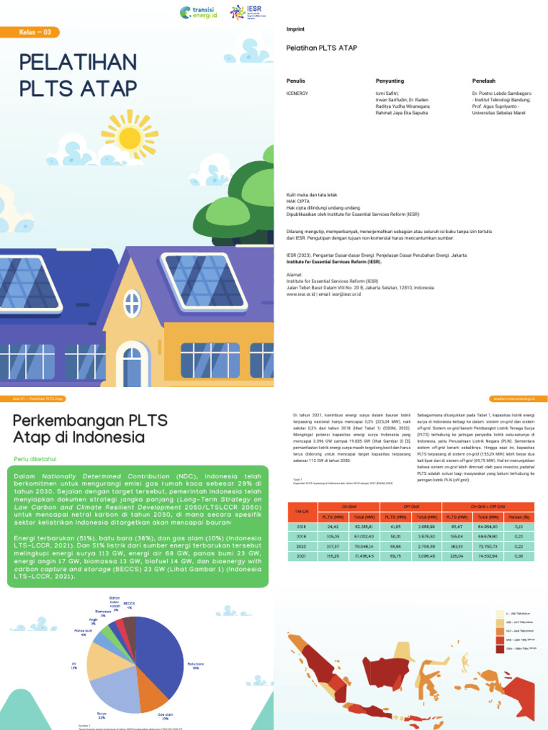 Pelatihan PLTS Atap - Sesi 1 | PDF