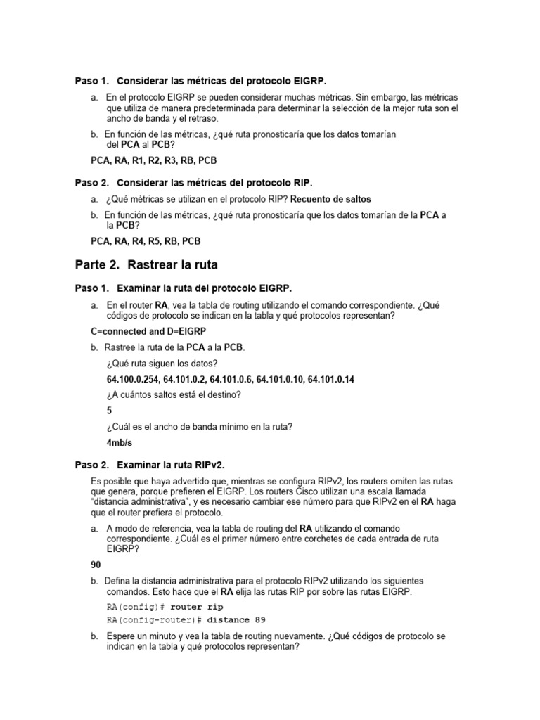 FABRICIO MERLOS MONDRAGON - 5.2.3.4 Packet Tracer - Comparing RIP and ... FABRICIO MERLOS MONDRAGON - 5.2.3.4 Packet Tracer - Comparing RIP and ...
