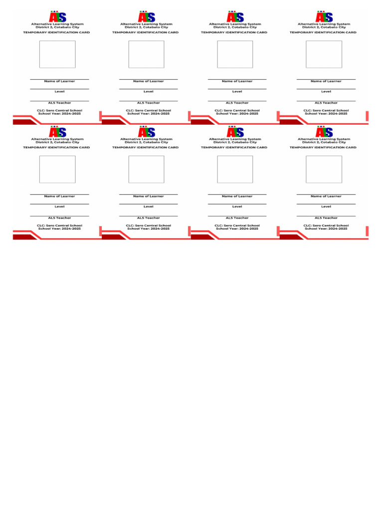 Temporary Id Card | PDF