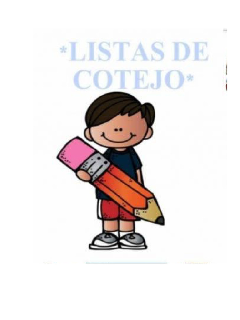 Logo Lista de Cotejo | PDF