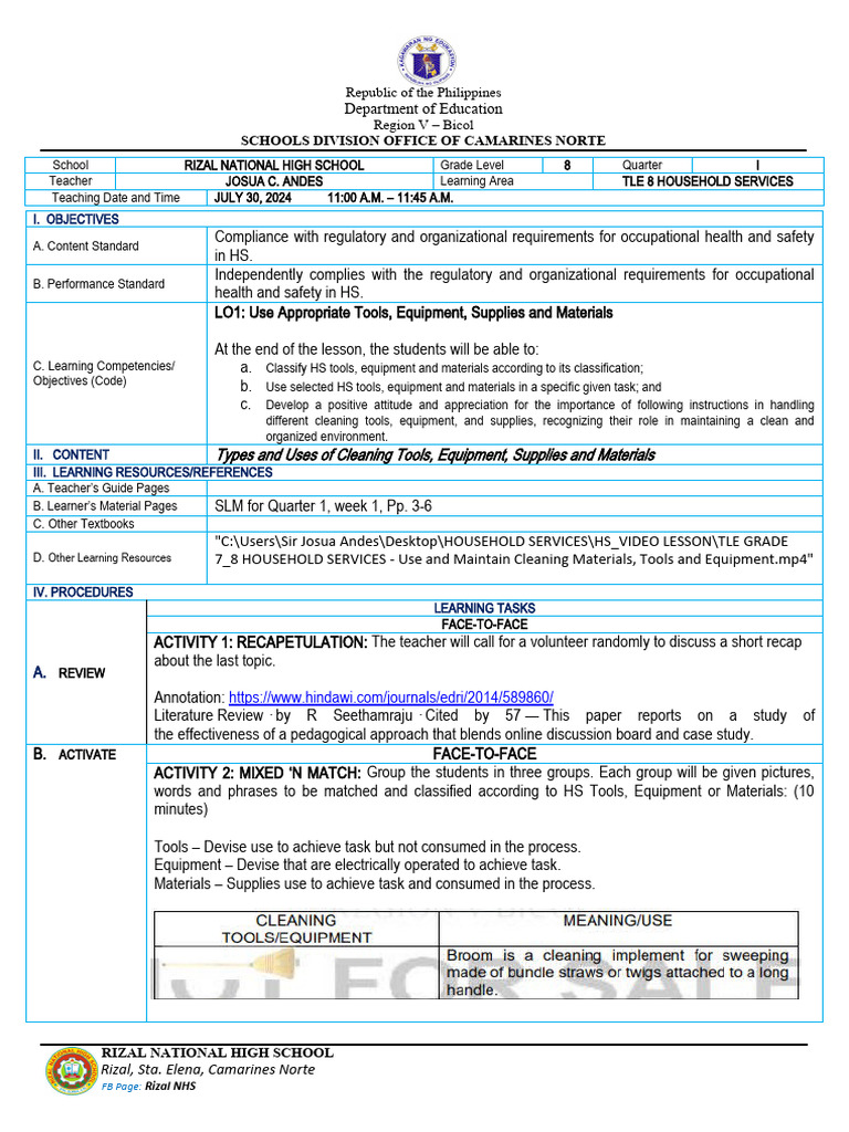 HHS 7-8 - CO2 - RAISEPlus | PDF | Teachers | Learning