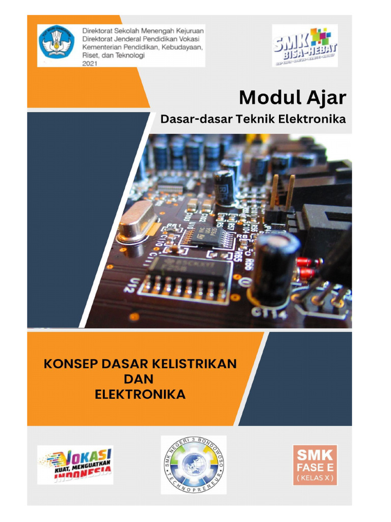Modul DTE.7 - X - Konsep Dasar Kelistrikan Dan Elektronika | PDF
