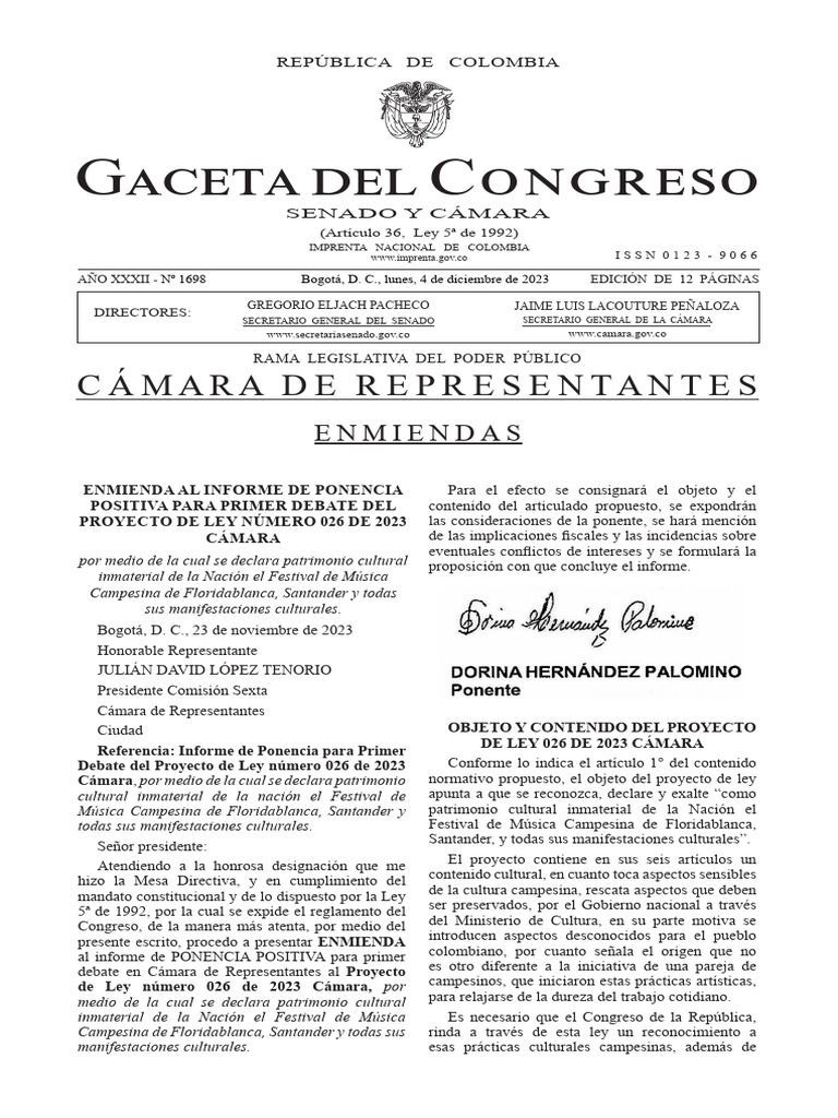 Gaceta 1698 | PDF | Muerte materna | El embarazo