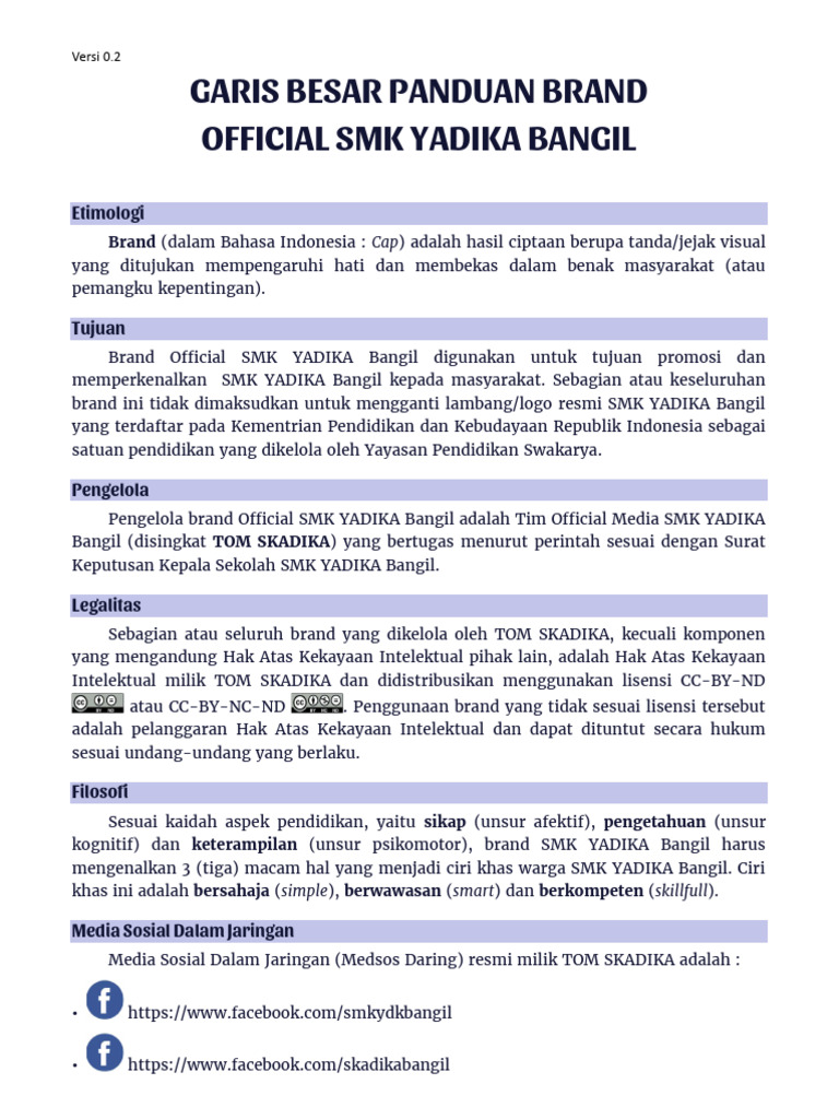 Panduan Branding | PDF