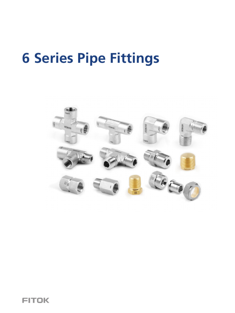 6 Series Pipe Fittings | PDF | Pipe (Fluid Conveyance) | Civil Engineering