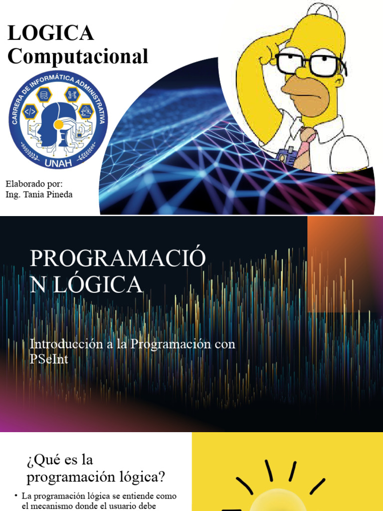 4.1 Programacion Logica | PDF | Lenguaje de programación | Lógica