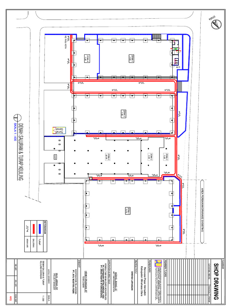 Denah Saluran (11072024) | PDF