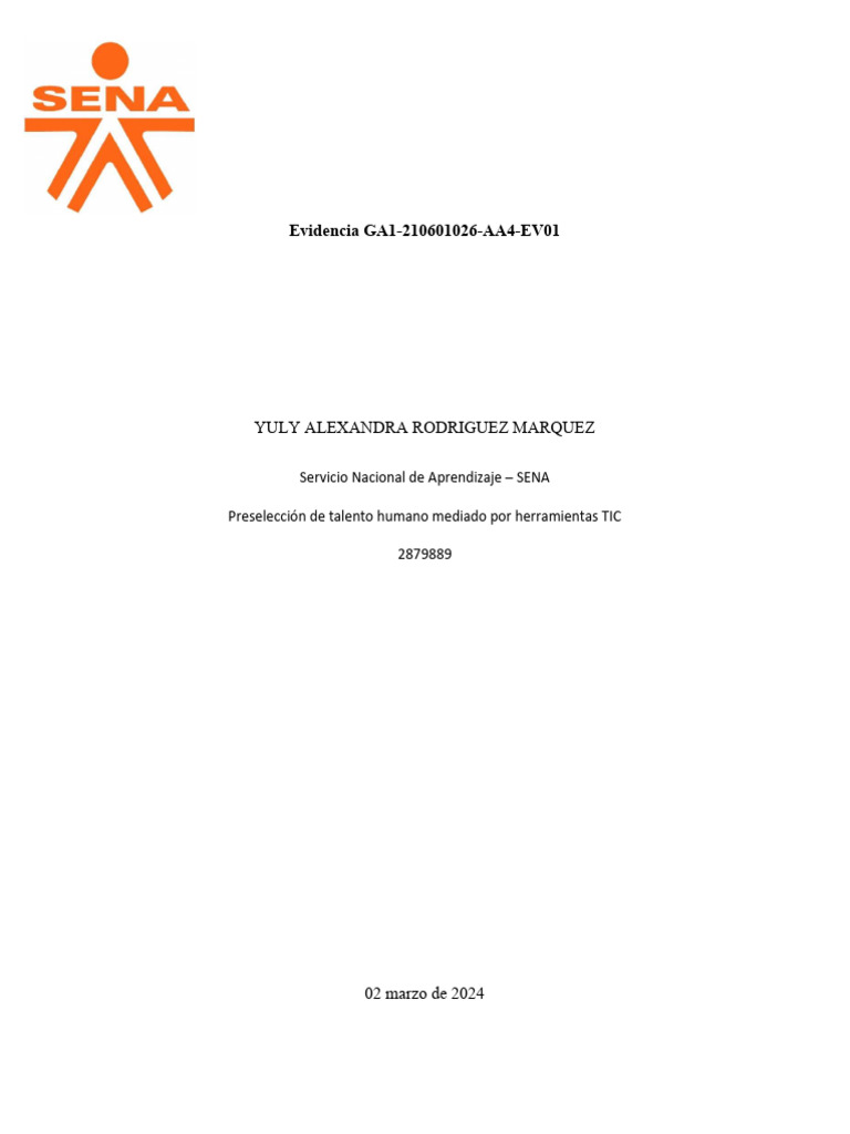 Evidencia GA1-210601026-AA4-EV01. Informe Final de Investigación Científica | PDF | Vejez ...
