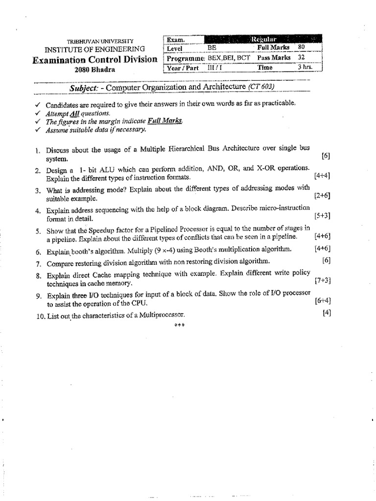 Computer Orginization and Architecture | PDF