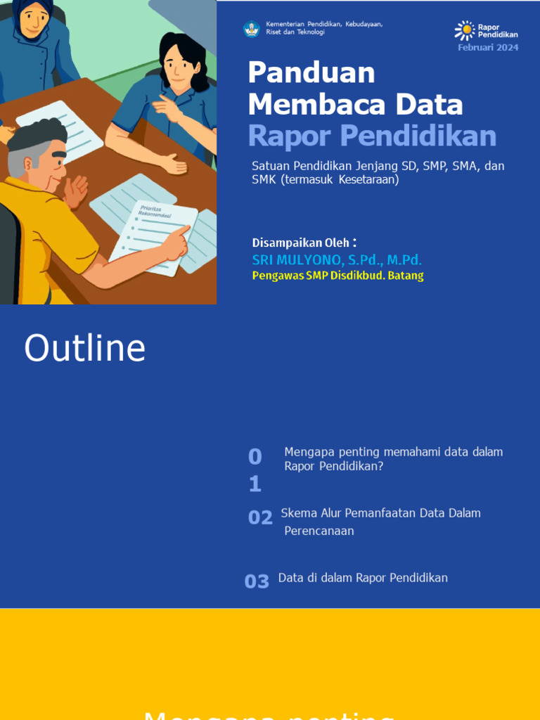 Memahami Data Rapor Pendidikan 2024 - PakSrie | PDF