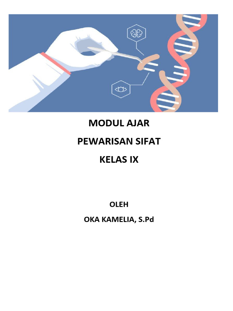 Modul Ajar Pemuliaan Tanaman | PDF