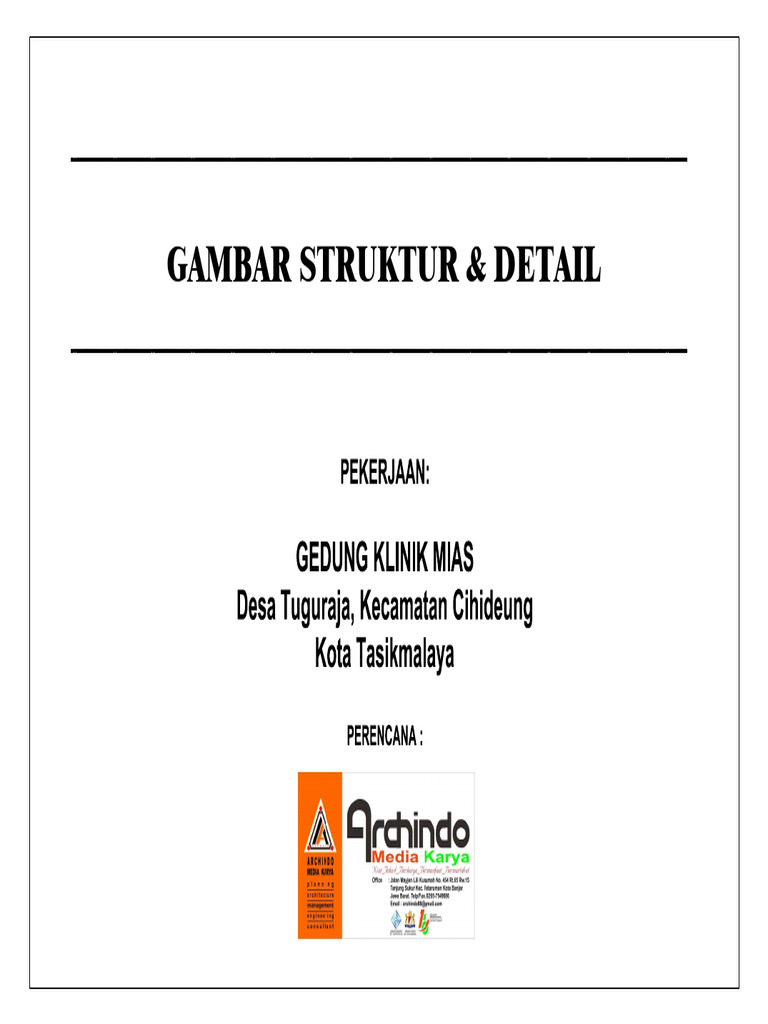 Gambar DED Struktur & Detail | PDF