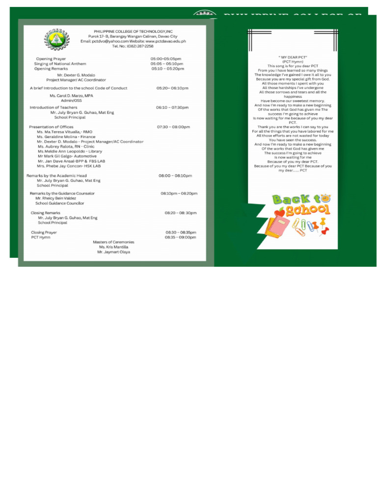 PCT Orientation | PDF