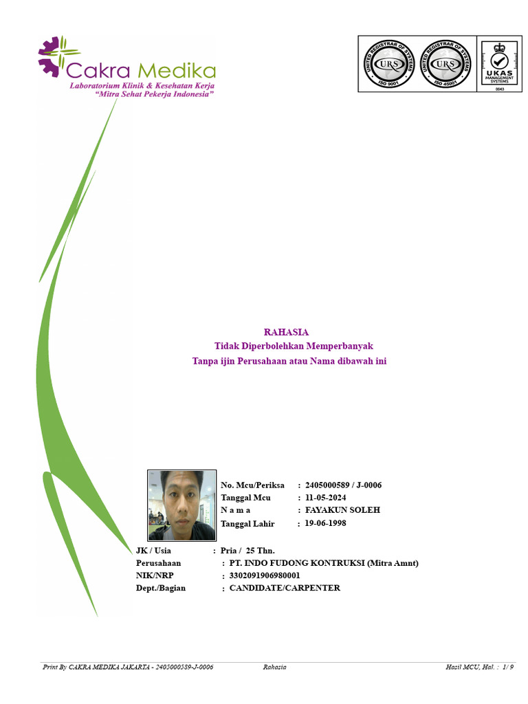 Fit With Note Sedang-Fayakun Soleh-J-0006 | PDF