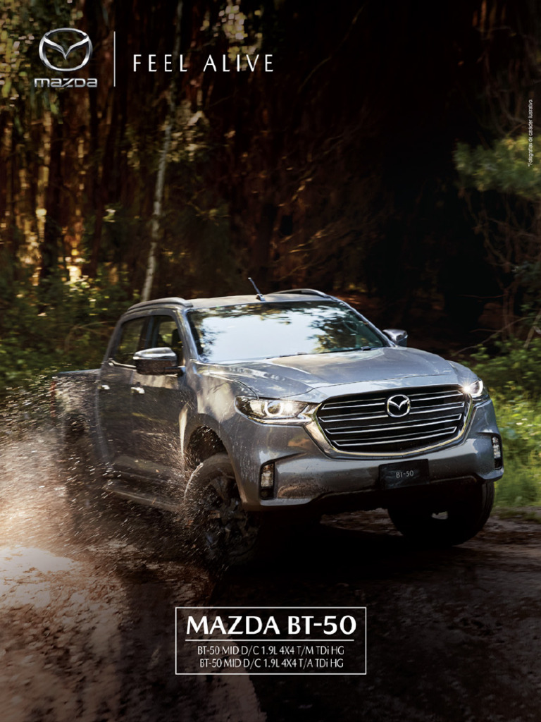 Ficha Tecnica Nueva Mazda BT-50 1.9L | PDF